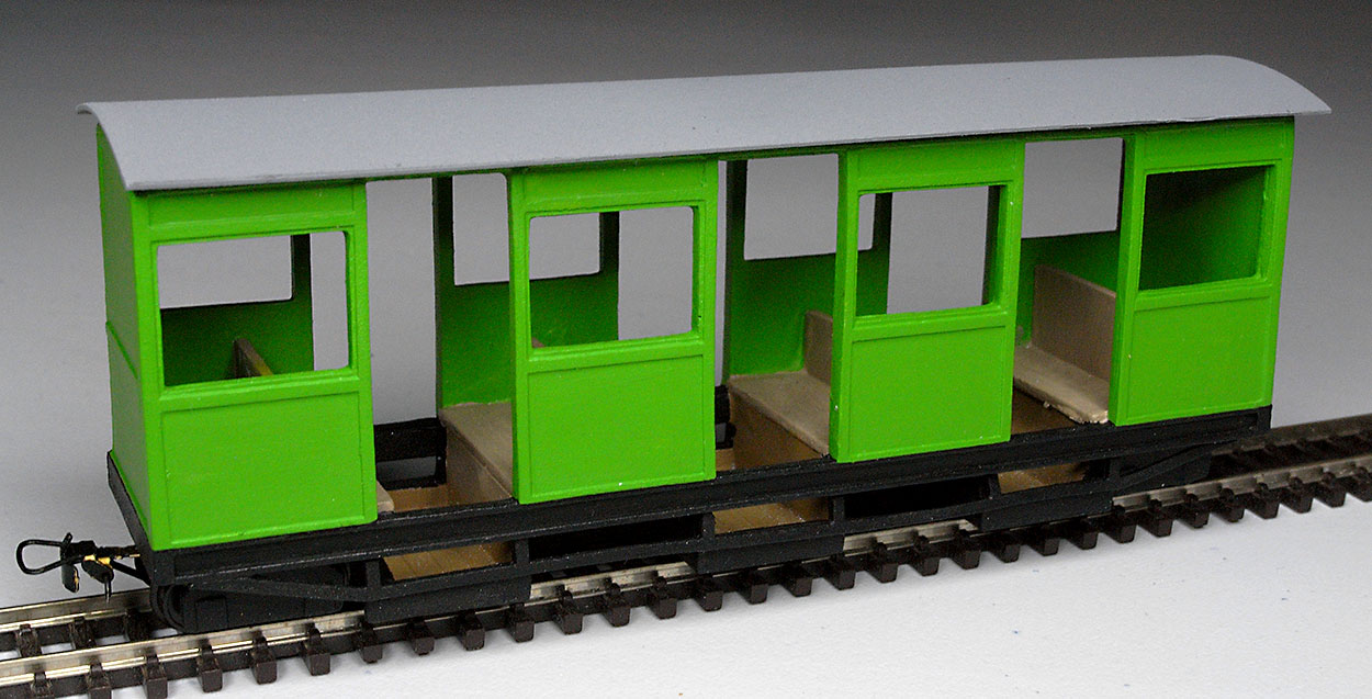 Avalon Line Semi Open Coach Plus Roof – Steve's Narrow Gauge Railway ...