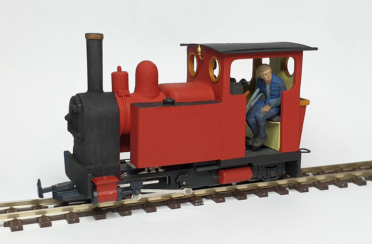 Painted O9 Loco – Steve's Narrow Gauge Railway Adventure