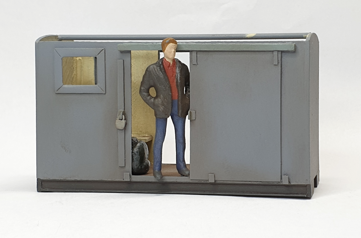 Tool Van: Interior Detail and Painting – Steve's Narrow Gauge Railway ...