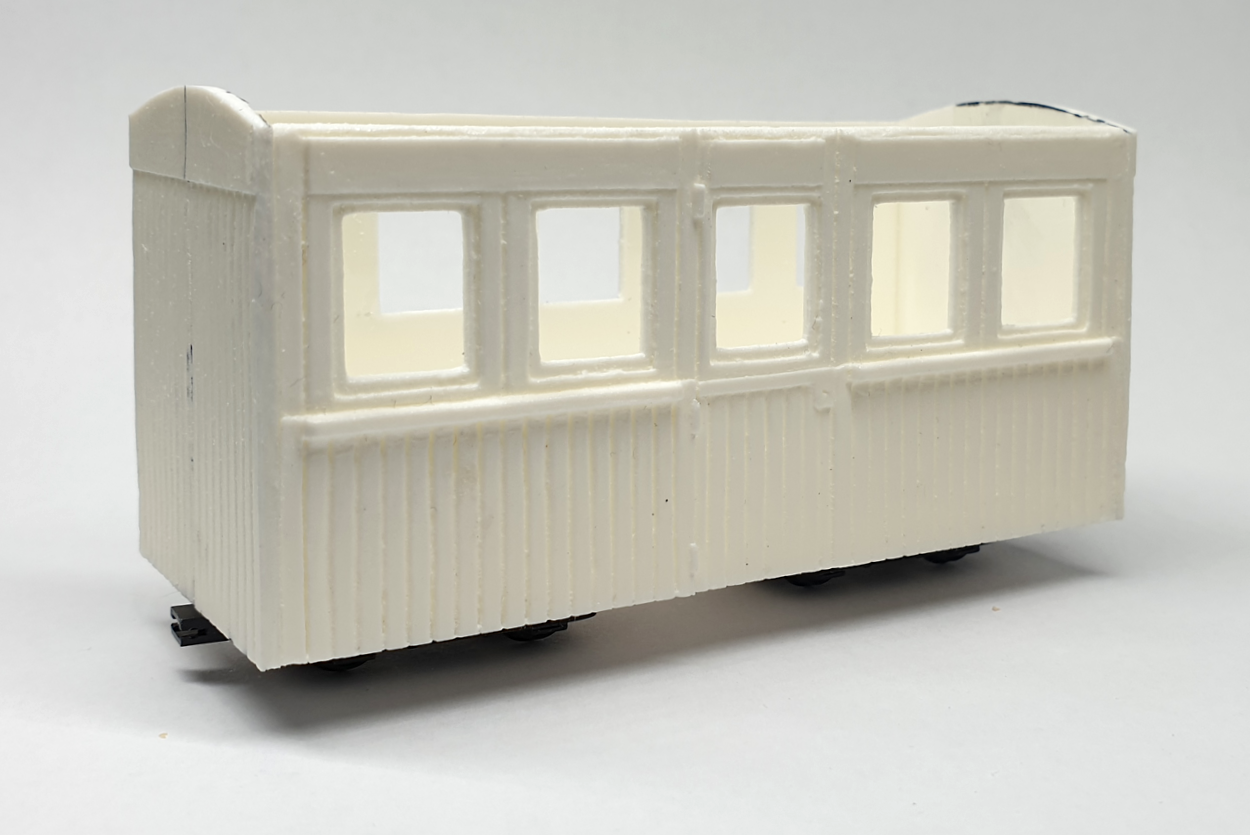 Cut and Shunt Coach for O9 (On18) – Steve's Narrow Gauge Railway Adventure