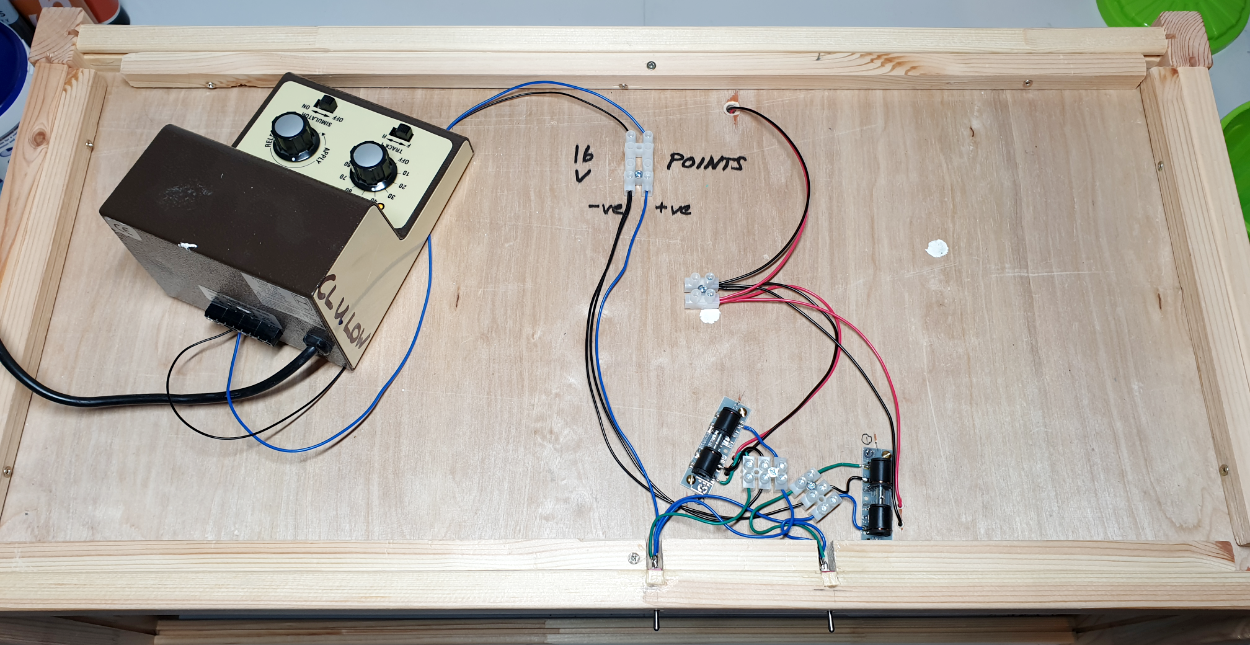 Point Motor, Switches, Wiring – Steve's Narrow Gauge Railway Adventure