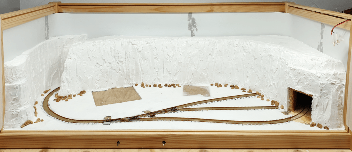 Building the Rock Faces – Steve's Narrow Gauge Railway Adventure