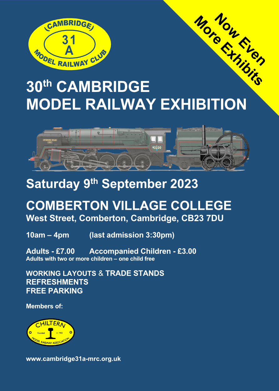 30th Cambridge Model Railway Exhibition – Steve's Narrow Gauge Railway ...